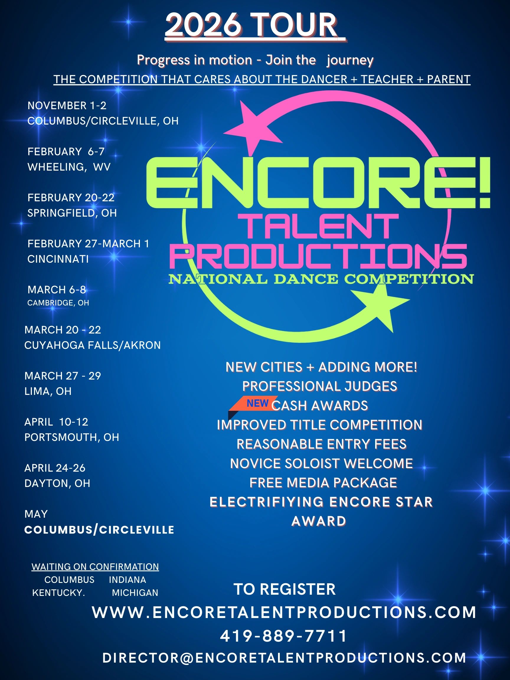 Dance Competition Encore Talent Productions